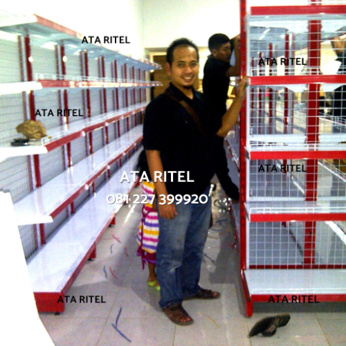 Rak Toko Gondola Jogja Murah | Jual Rak Minimarket - Jual Rak Minimarket